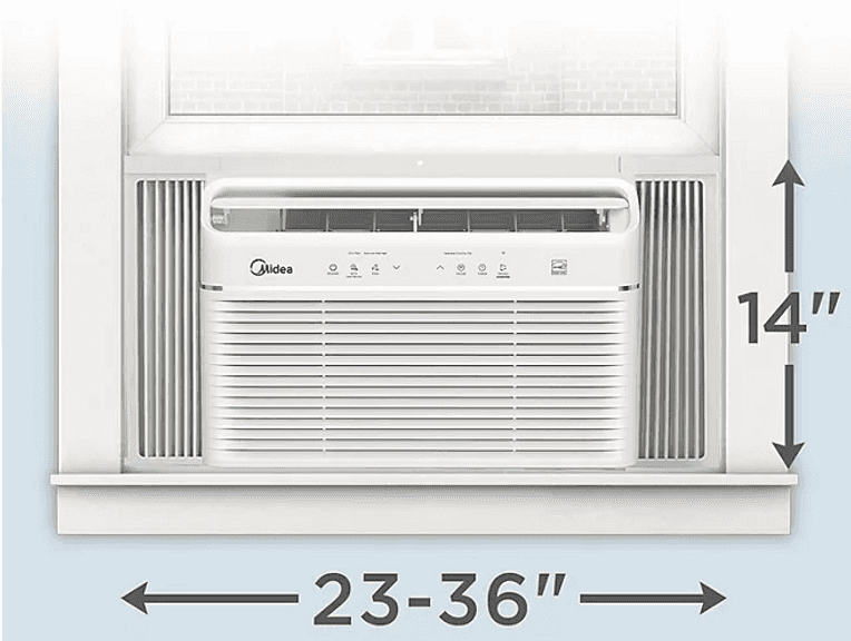 Midea 12,000 BTU Smart Inverter Window AC , Like New/Open Box - Rio ...