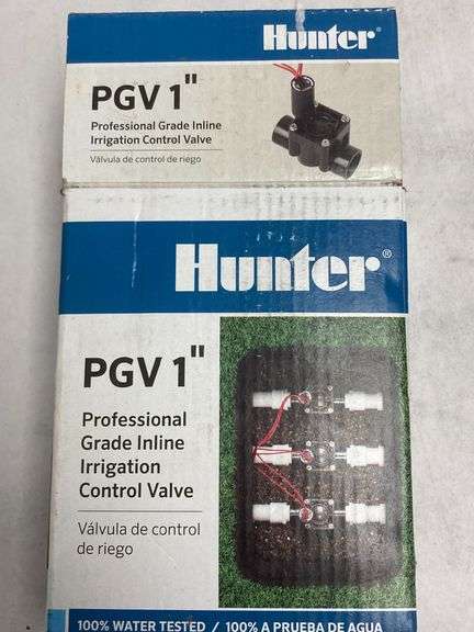 Hunter Professional Grade Inline Irrigation Control Valve , Visually ...