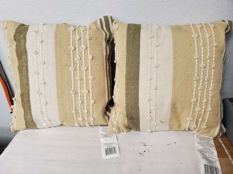 StudioChic Accent Pillows , Visually Good Condition - Rio Grande Trade