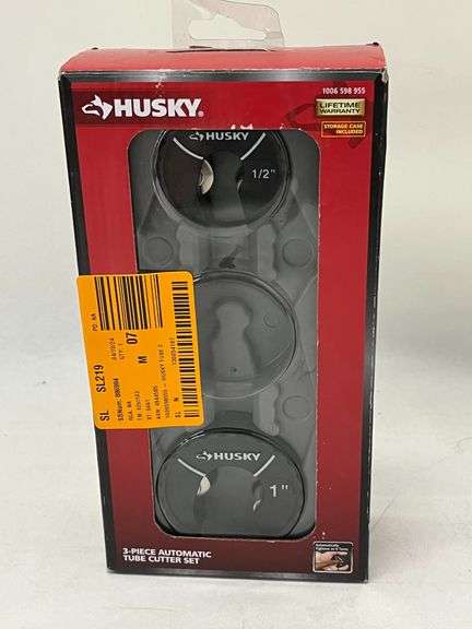 Husky 3-Piece Automatic Tube Cutter Set , Visually Good Condition - Rio ...