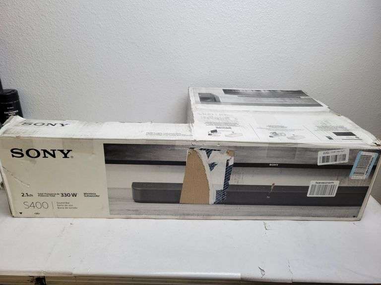 Sony HT-S400 330W 2.1-Channel Soundbar System - Rio Grande Trade
