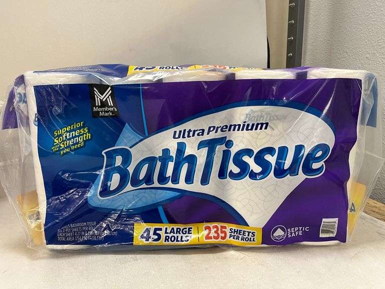 Member's Mark Ultra Premium Bath Tissue , Like New/Open Box - Rio ...