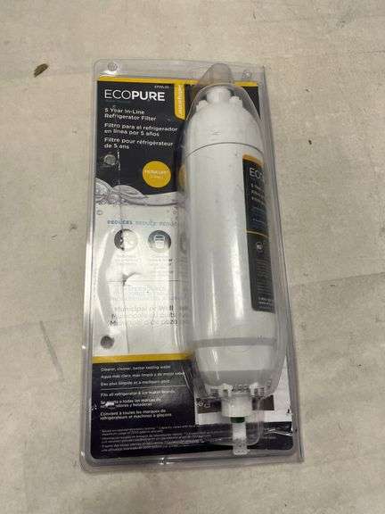 EcoPure 5 Year In-line Refrigerator Filter , Like New/Open Box - Rio ...