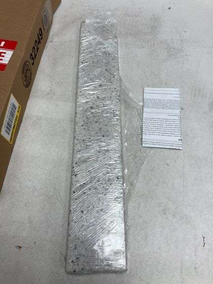 Silver Ash Side Splash, 21" x 3.5" , Like New/Open Box - Rio Grande Trade