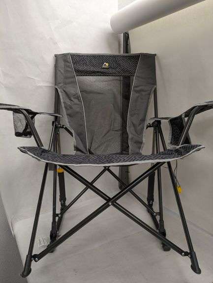 GCI Outdoor Rocker Camping Chair Dark Grey - Rio Grande Trade