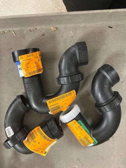 Charlotte Pipe 1-1/2 ABS LA P-Trap Set , Visually Good Condition - Rio ...