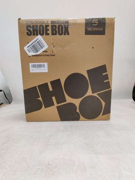 SEE SPRING Stackable Shoe Box Set , Visually Good Condition - Rio ...