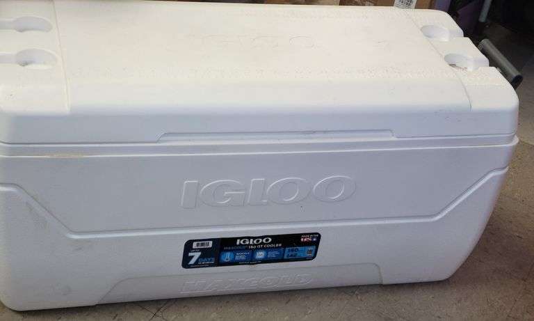 Igloo MaxCold 150 Qt Cooler , Visually Good Condition - Rio Grande Trade