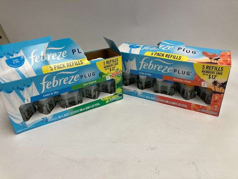 Febreze Plug In Refills , Visually Good Condition - Rio Grande Trade