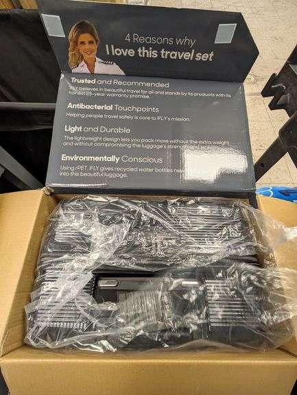 iFly Smart Stay Healthy Antibacterial 2 Piece Luggage Set , Like New ...