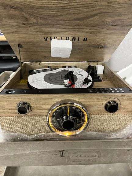 Victrola - Bluetooth Audio System Farmhouse Oatmeal , Like New/Open Box ...