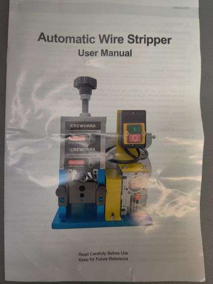 Automatic Wire Stripper , Like New/Open Box - Rio Grande Trade