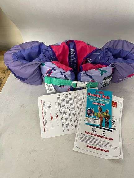Paddle Pals Kids Floaties 33-55Lbs , Visually Good Condition - Rio ...