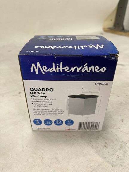 Quado LED Solar Lamp , New/Sealed - Rio Grande Trade