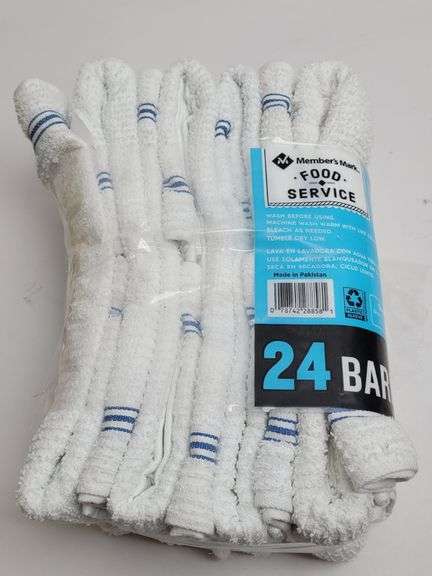 Member's Mark Food Service Bar Mops , Like New/Open Box - Rio Grande Trade