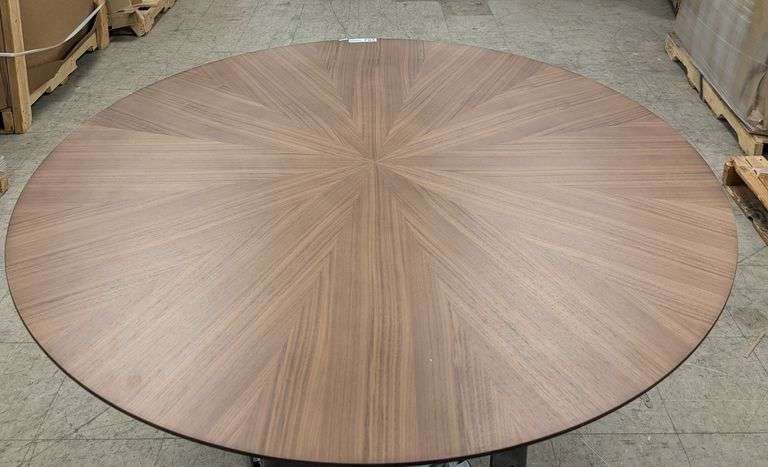 Fenway Round Wood Table Top, 47" , Visually Good Condition - Rio Grande ...