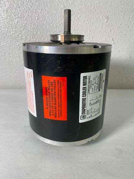 DIAL 2-Speed 1/3 HP Evaporative Cooler Motor , Untested/Uninspected ...