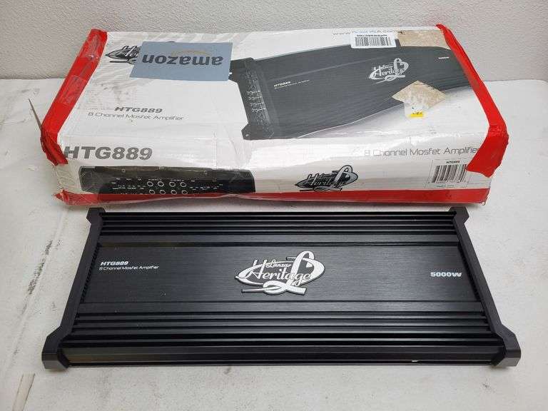 Lanzar 8-Channel Mosfet Amplifier , Employee Tested - Rio Grande Trade