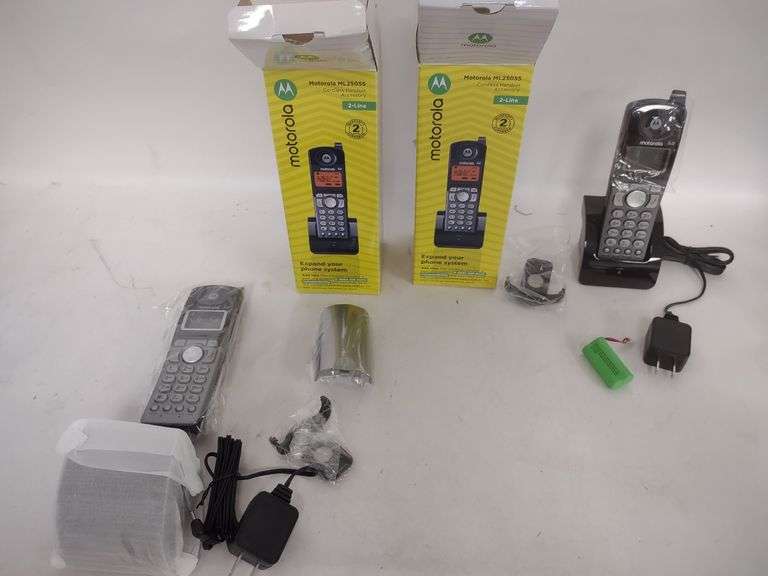 Motorola Cordless Expansion Handset Set , Turns On - Rio Grande Trade