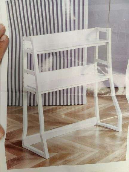 2- Tier Shelf , Visually Good Condition - Rio Grande Trade