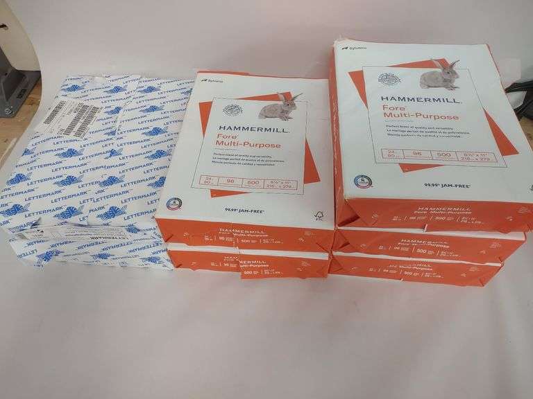 Copy Paper Bundle, 8.5" x 11" , Visually Good Condition - Rio Grande Trade