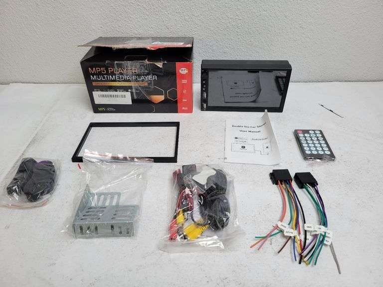 Double Din MP5 Multimedia Car Stereo , Employee Tested - Rio Grande Trade