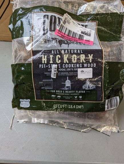 Cowboy .65 cu ft Hickory Cooking Wood: Kiln Dried, Long-Burning Fire ...