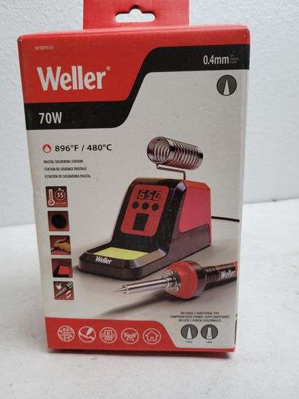 New Weller Digital Soldering Station 70W Precision Iron , Visually Good ...
