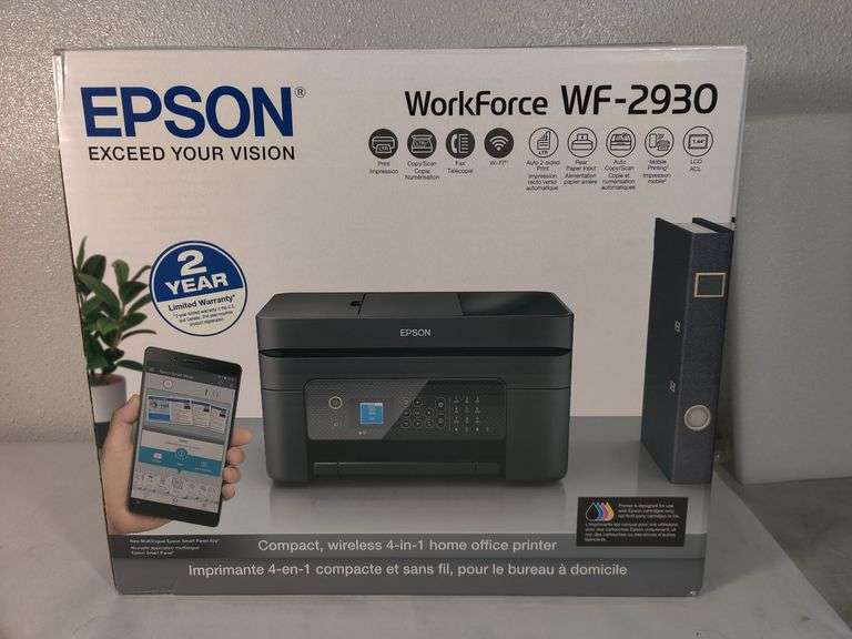 Epson WorkForce WF-2930 All-in-One Inkjet Printer , Visually Good ...