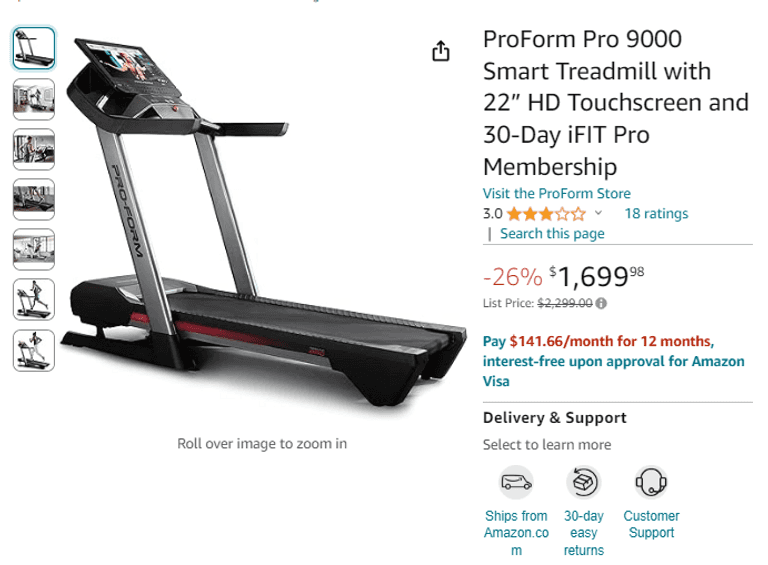 Defective ProForm Pro 9000 Smart Treadmill, Motor Doesnt Start/No Key ...