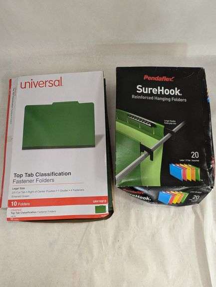 Universal Top Tab Fastener Folders & Pendaflex Reinforced Hanging ...