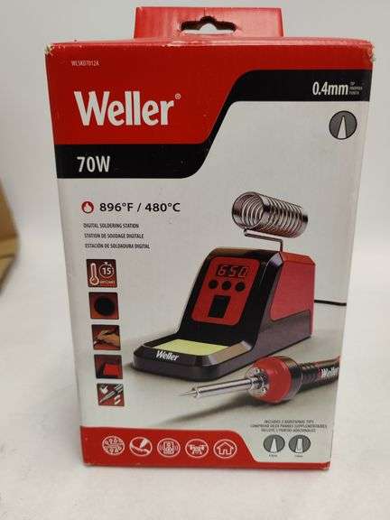 Weller Digital Soldering Station, 70w , Turns On - Rio Grande Trade