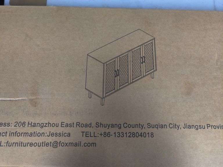 Storage Cabinet, Damaged - Rio Grande Trade