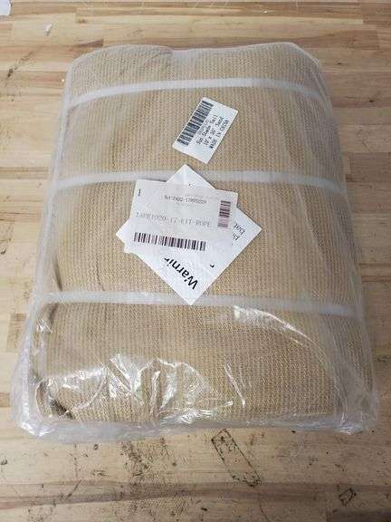 ShadeMart 10' x 20' Beige Sun Shade Sail , Open Box - Rio Grande Trade