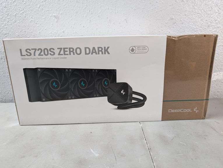 DeepCool LS720 SE Zero Dark AIO Liquid CPU Cooler 360mm , Like New ...