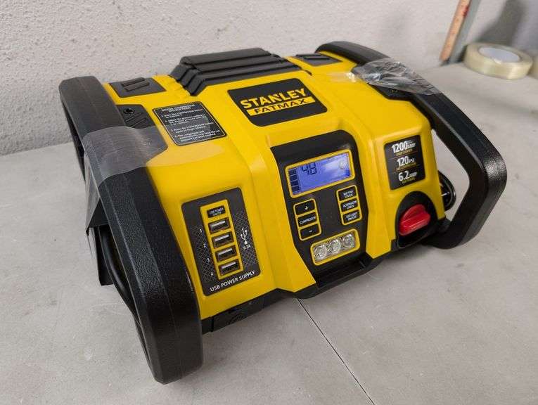 Stanley Fatmax Professional Power Station With 120 PSI Air Compressor ...