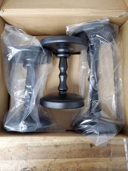 6 Pc Candle Holder Set , Open Box - Rio Grande Trade