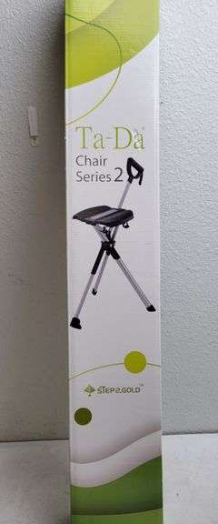 Step2Gold Ta-Da Chair Series 2 Walking Stick w/ Seat , Like New - Rio ...