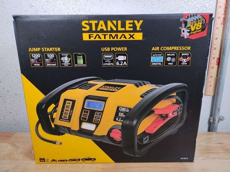Stanley Fatmax Professional Power Station With 120 Psi Air Compressor