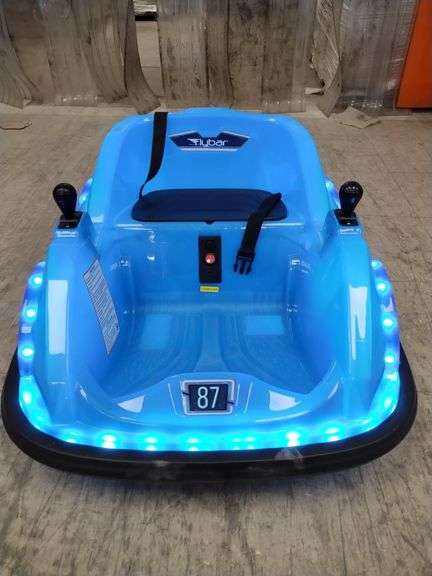 Flybar 12V Racer Glow Bumper Car | Open Box | (See Condition Notes ...