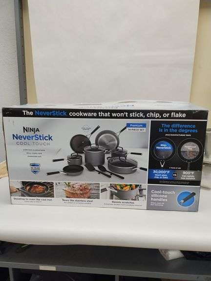 Ninja Never stick Cookware 14 piece set | Open Box | (See Condition ...