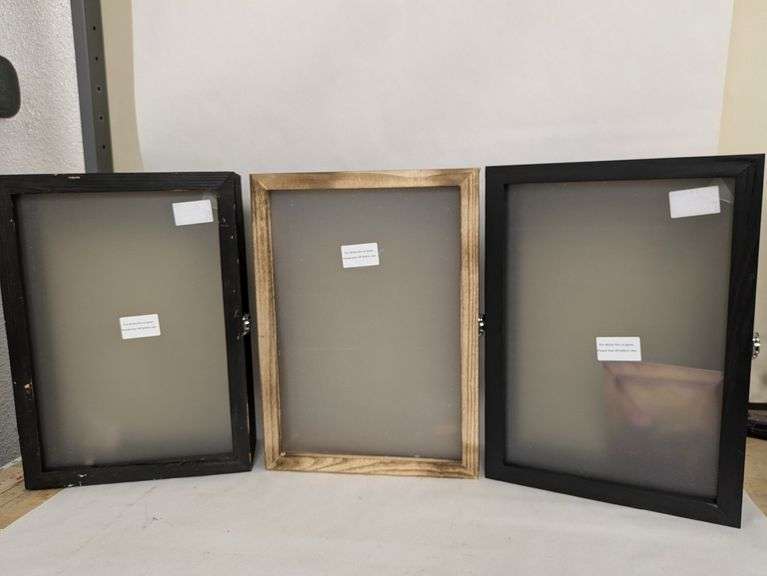 Wooden Shadow Boxes Pack of 3 | Open Box - Rio Grande Trade