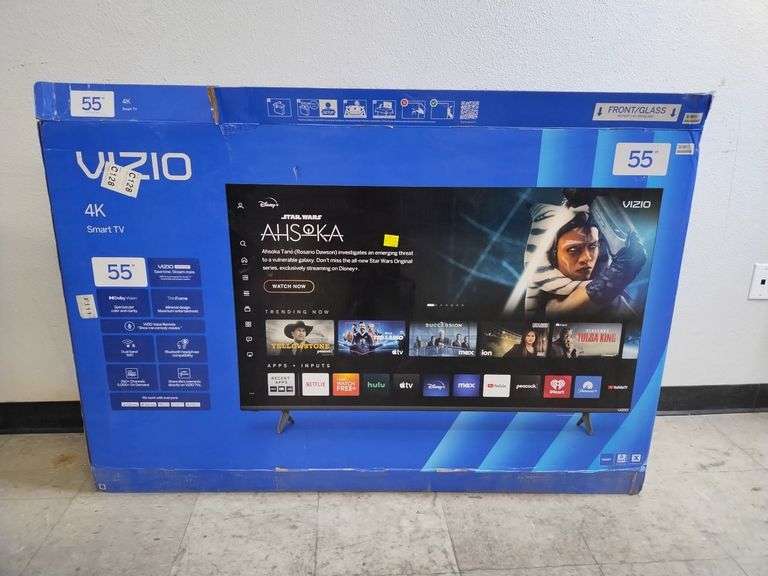 VIZIO 55" Class 4K Series LED Smart TV, V4K55C-0801 | Open Box - Rio ...