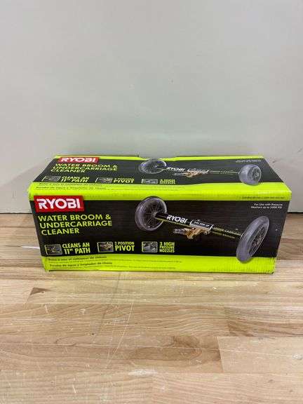 RYOBI Water Broom & Undercarriage Cleaner | Open Box | (See Condition ...