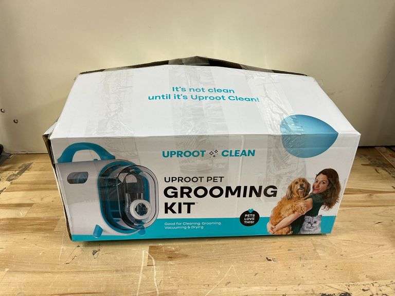 UPROOT CLEAN Pet Grooming Vacuum Kit, 7-in-1 | Open Box | (See ...