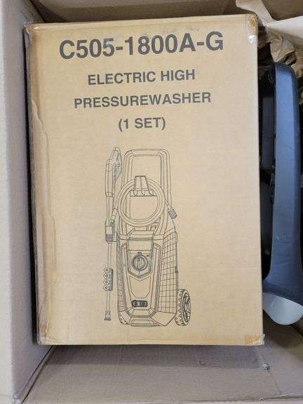 Electric Pressure Washer Set | Open Box - Rio Grande Trade