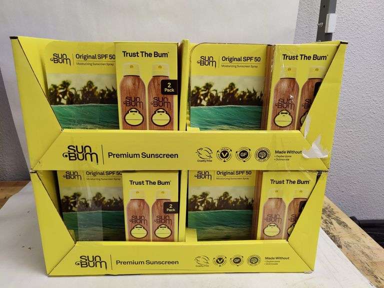 Sun Bum Original SPF 50 Sunscreen Spay 5 oz, Set of 48 | Like New - Rio ...