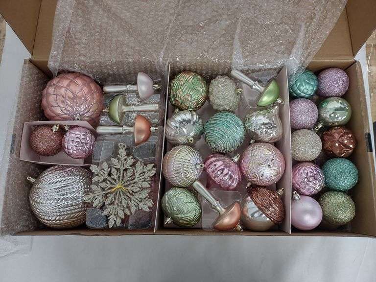 Members Mark Shatterproof Ornament Collection (Soft & Romantic) | Like ...