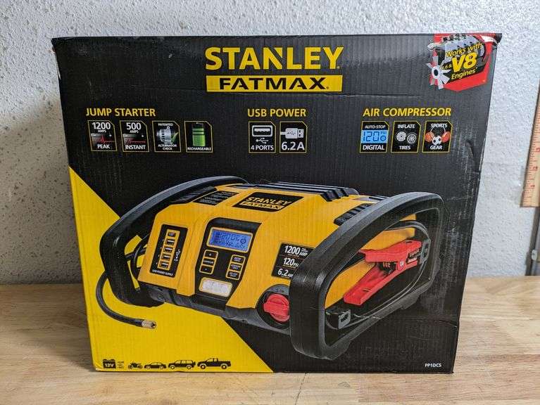 Stanley Fatmax Professional Power Station w/120 PSI Air Compressor ...
