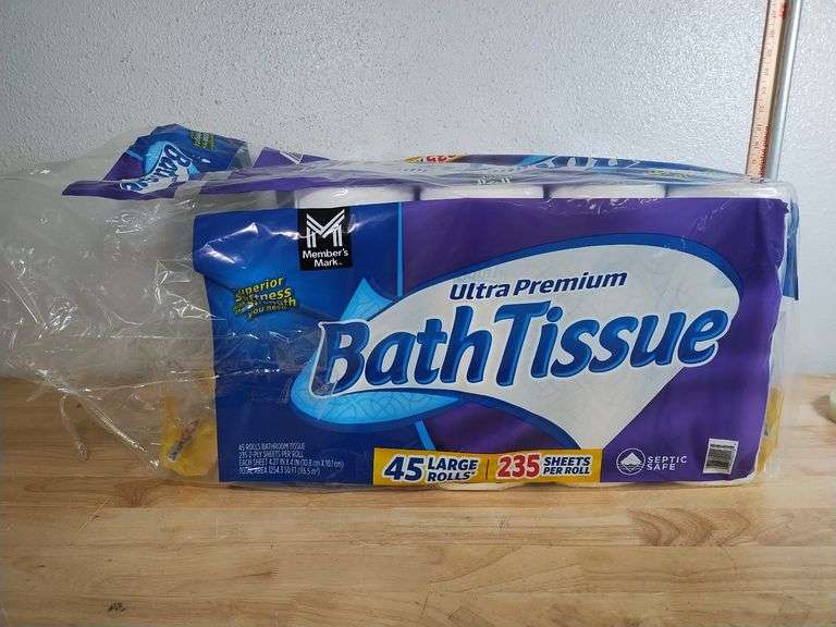 Member's Mark Ultra Premium 2-Ply Toilet Paper 36 rolls, 235 sheets ...